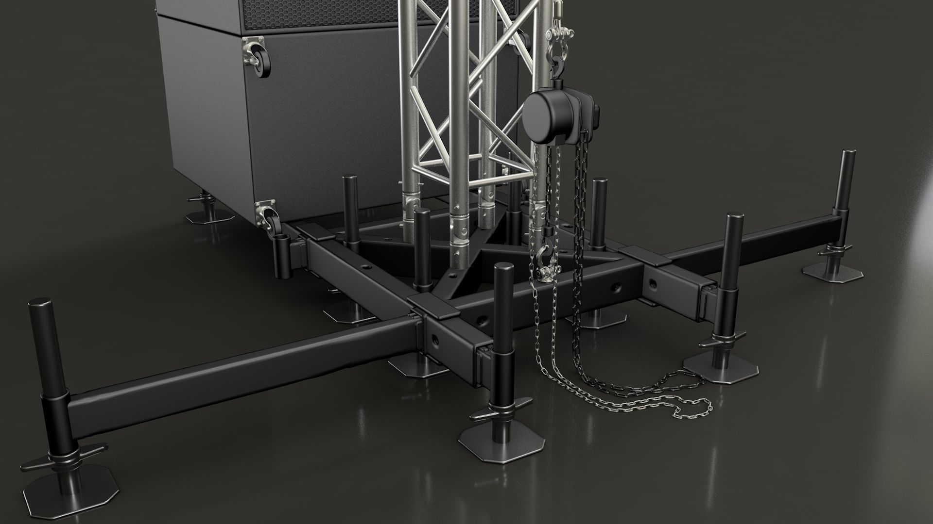 Sound towers 3D model | CGTrader