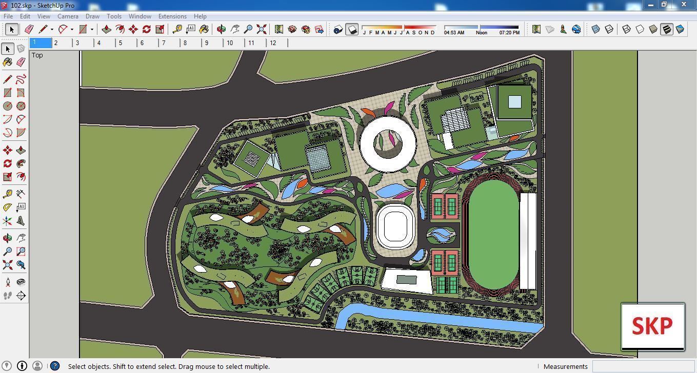 Sketchup Sport - Stadium 102 3D model | CGTrader