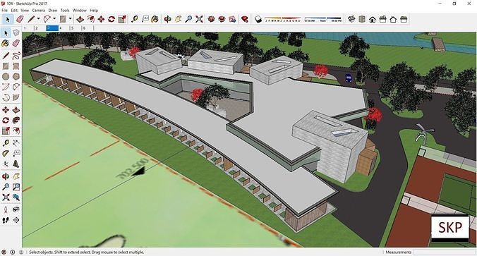 Sketchup Sport - Golf 104 3D model | CGTrader