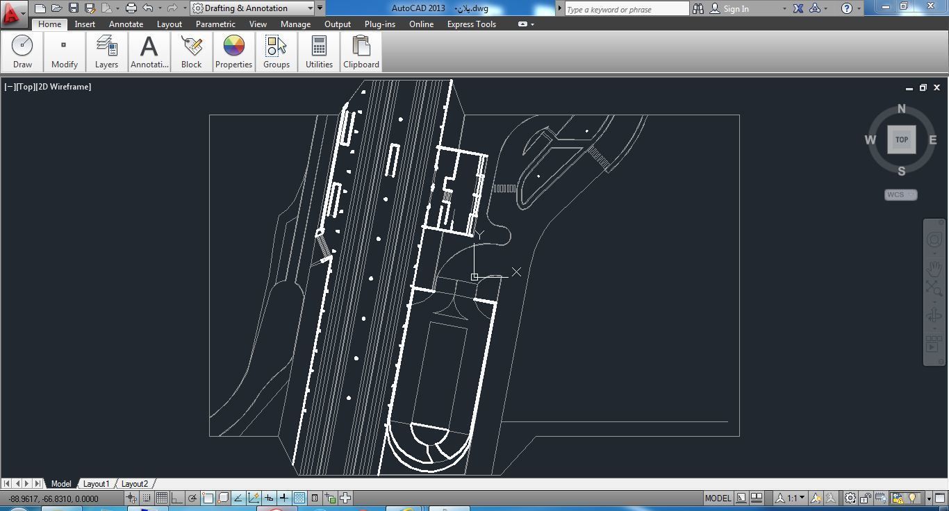 Sketchup Terminal A1 Project SKP DWG PIC 3D model | CGTrader