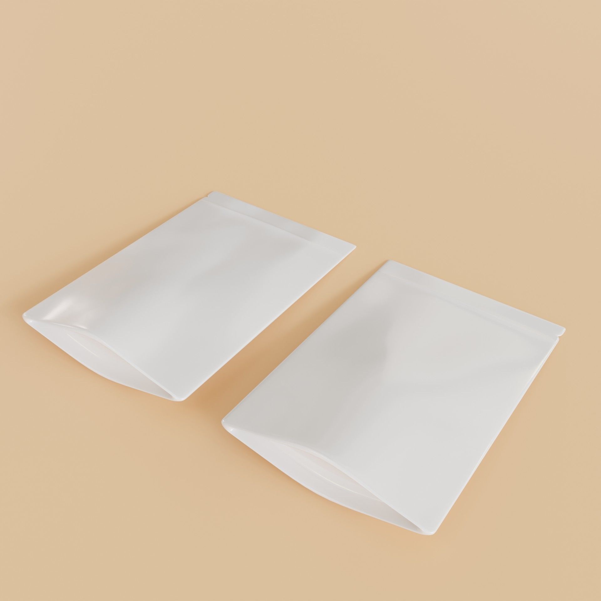 Standing Pouch free 3D model | CGTrader