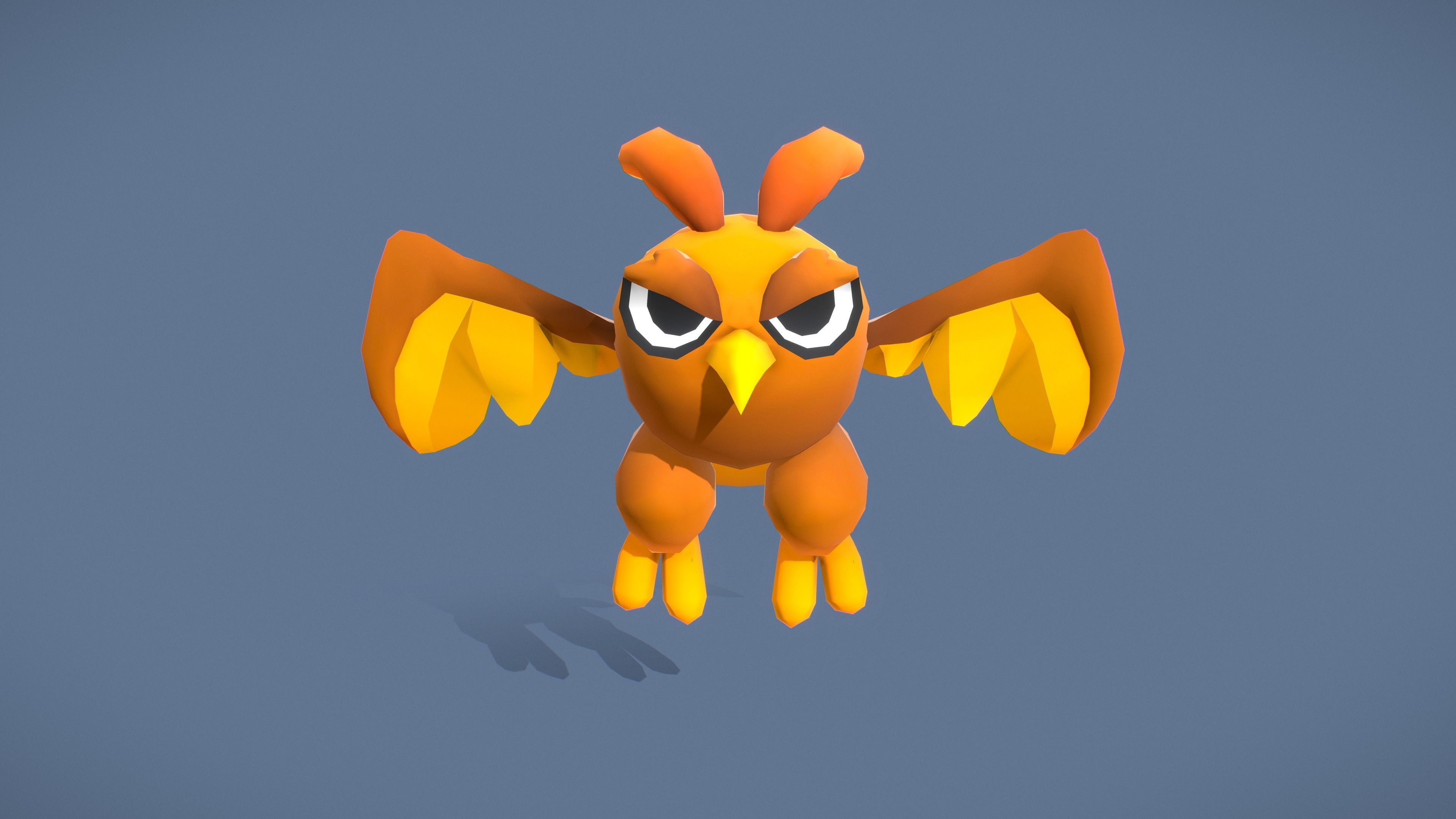 3D model Cartoon Characters - Evolution Owl Warriors VR / AR / low-poly ...