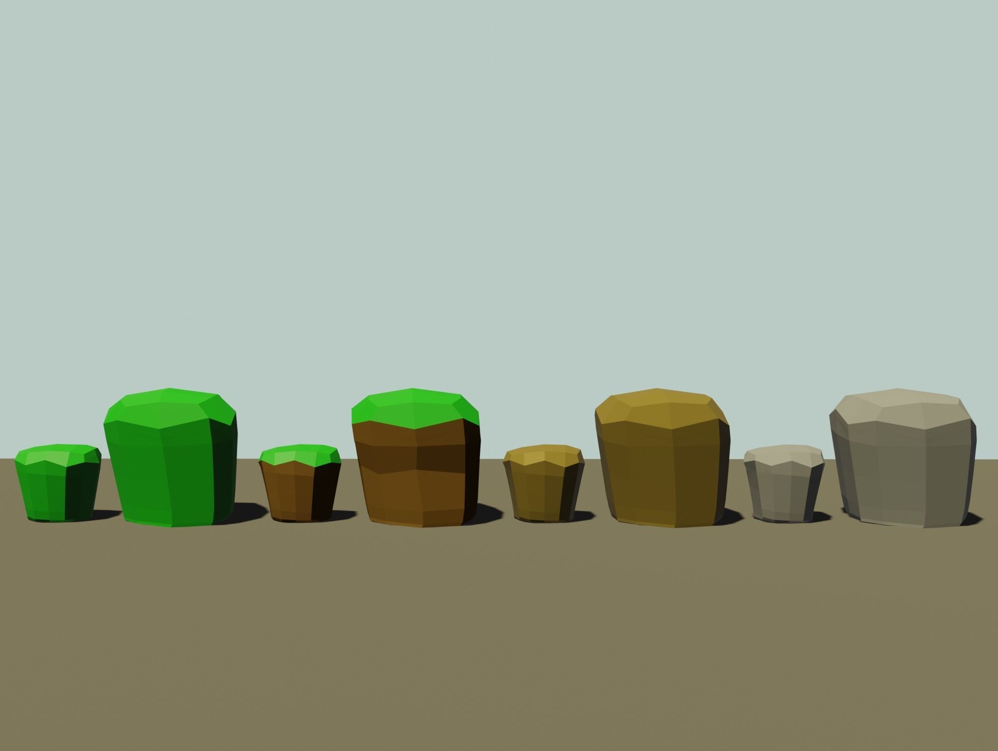 3D model Environments of nature VR / AR / low-poly | CGTrader