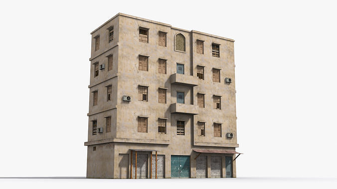 3D model Arab Middle East Building x19 VR / AR / low-poly | CGTrader