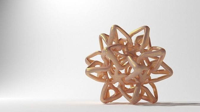 Loop decoration 3D model | CGTrader