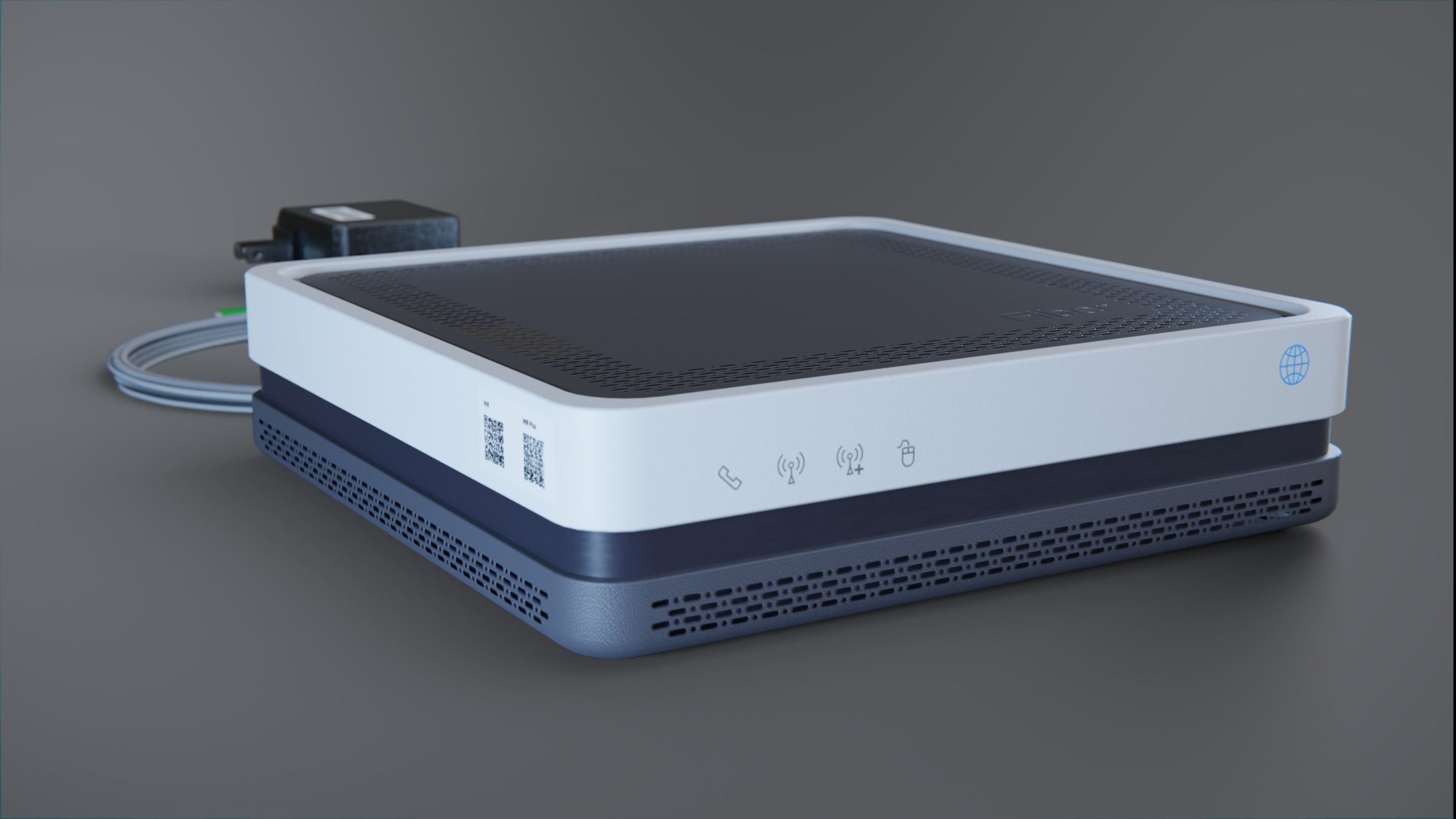 Fiber Optic Modem 3D model | CGTrader