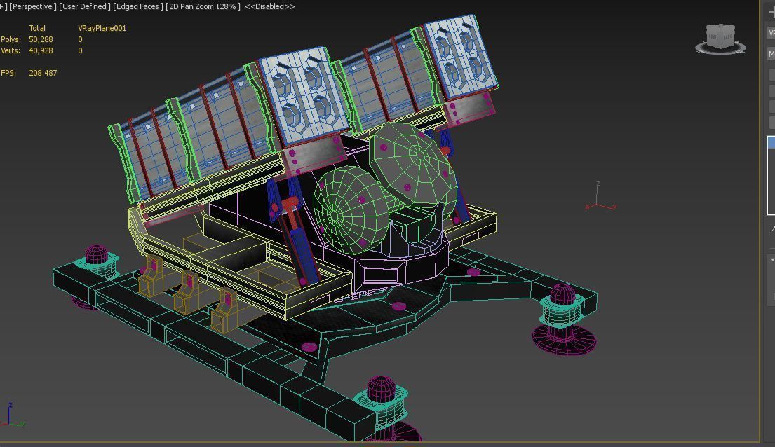 projectile missile launcher 3D model | CGTrader