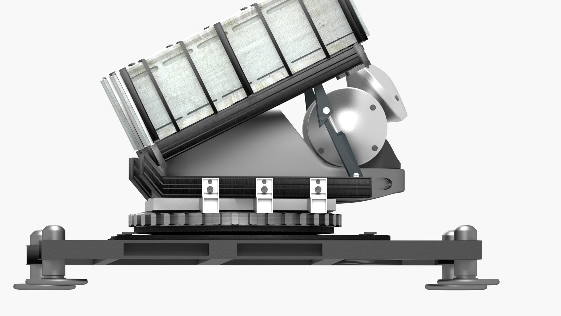 projectile missile launcher 3D model | CGTrader