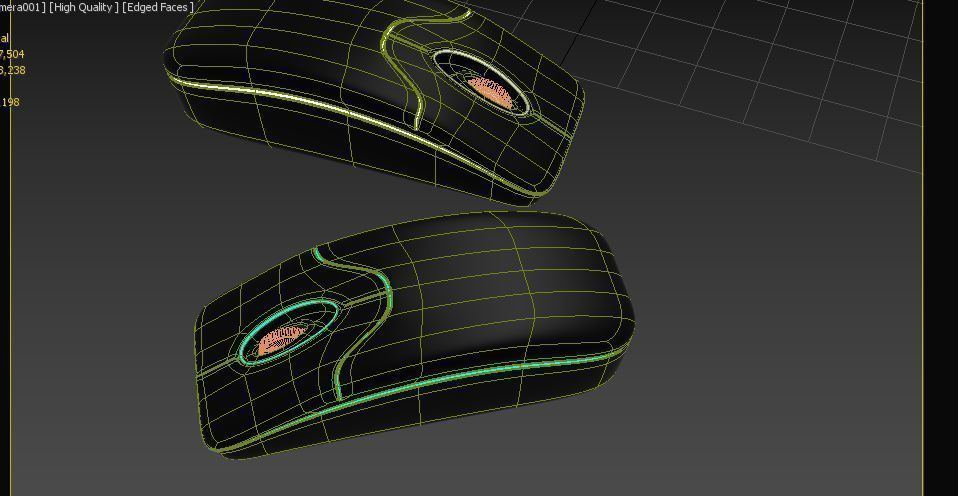 modern gaming mouse 3D model | CGTrader