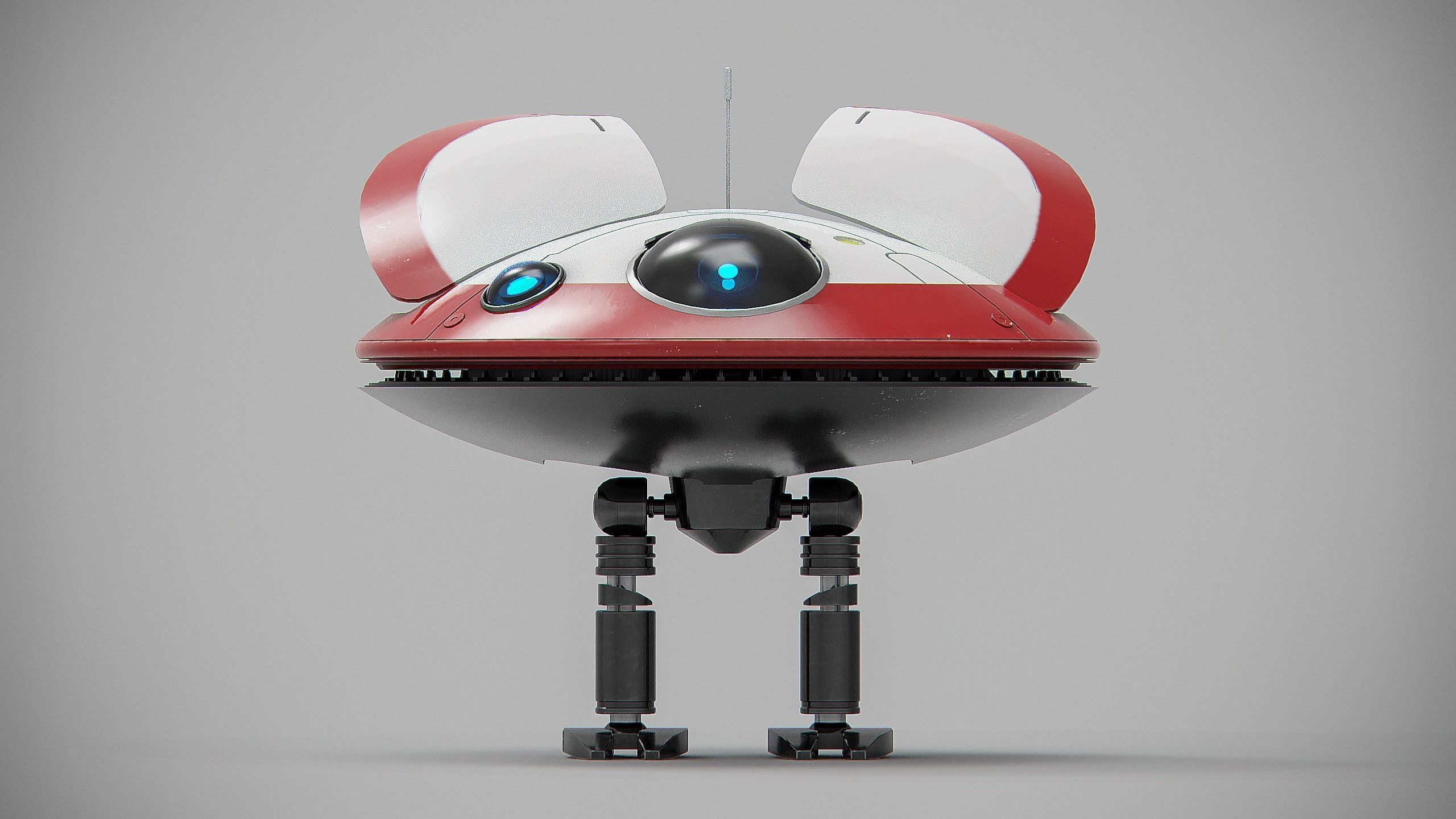 3D model L0-LA59 Lola Leia droid from Kenobi - Star Wars Kenobi VR / AR ...