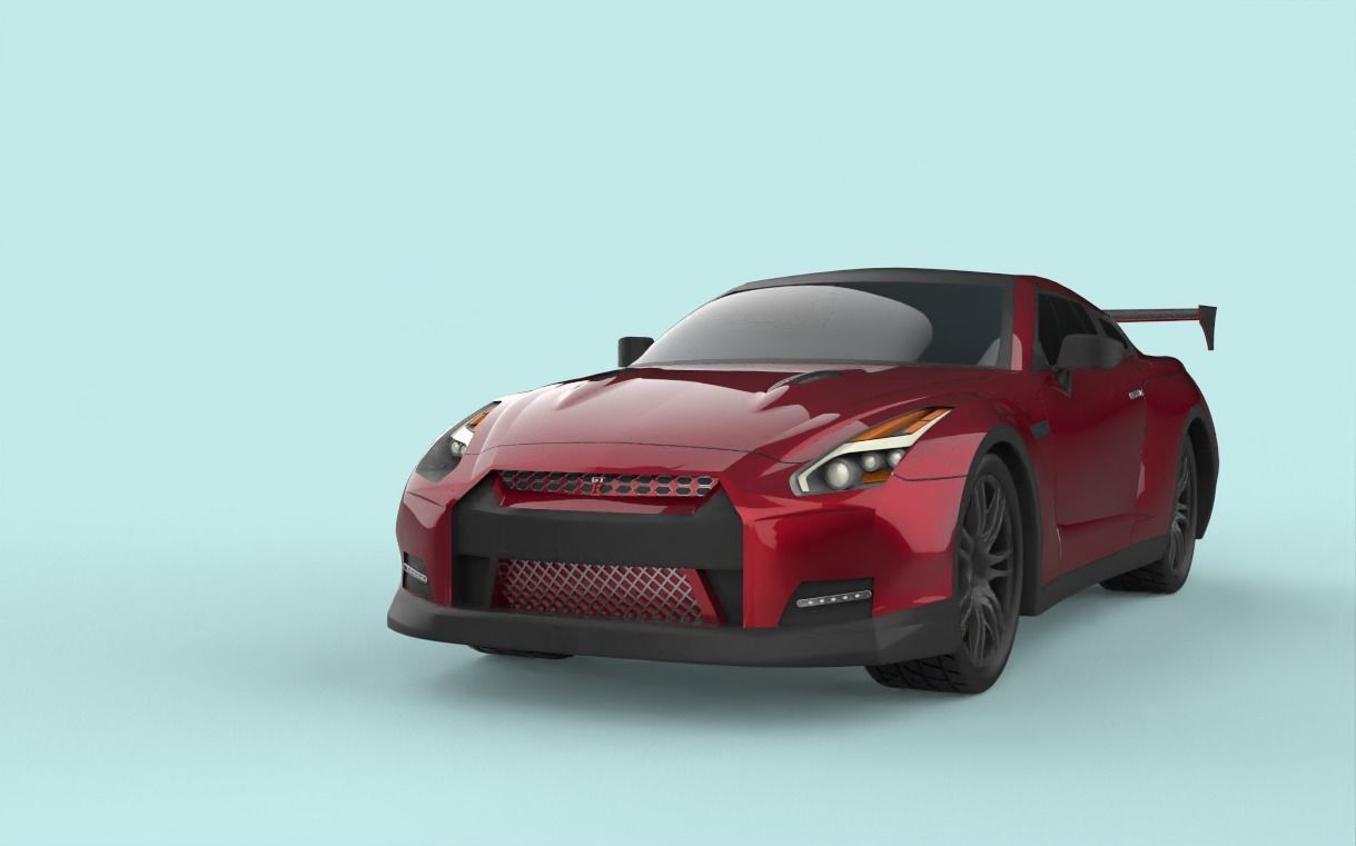 modern car design 3D model | CGTrader