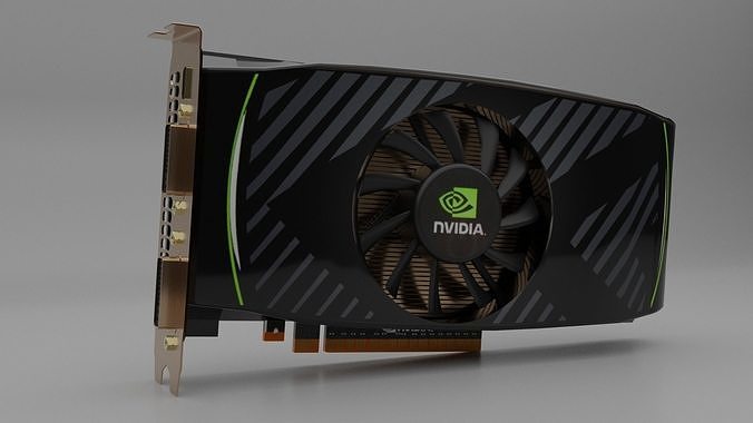 GTX 550TI NVIDIA Reference Design Graphic Card free 3D model | CGTrader