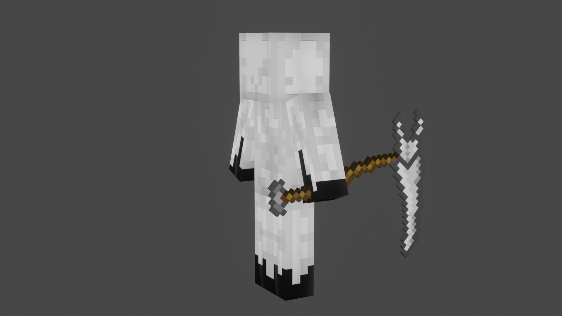 3D model MINECRAFT ENTITY 303 3D MODEL RIGGED ANIMATED VR / AR / low ...