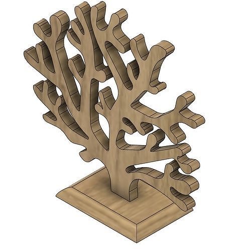 Coral Jewelry Holder