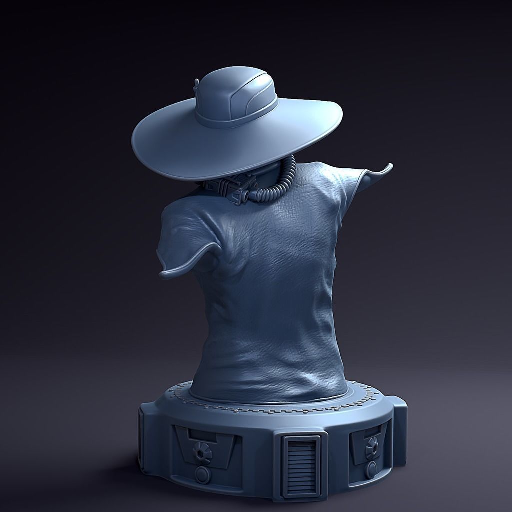 CAD bane BUST stl 3D model 3D printable | CGTrader