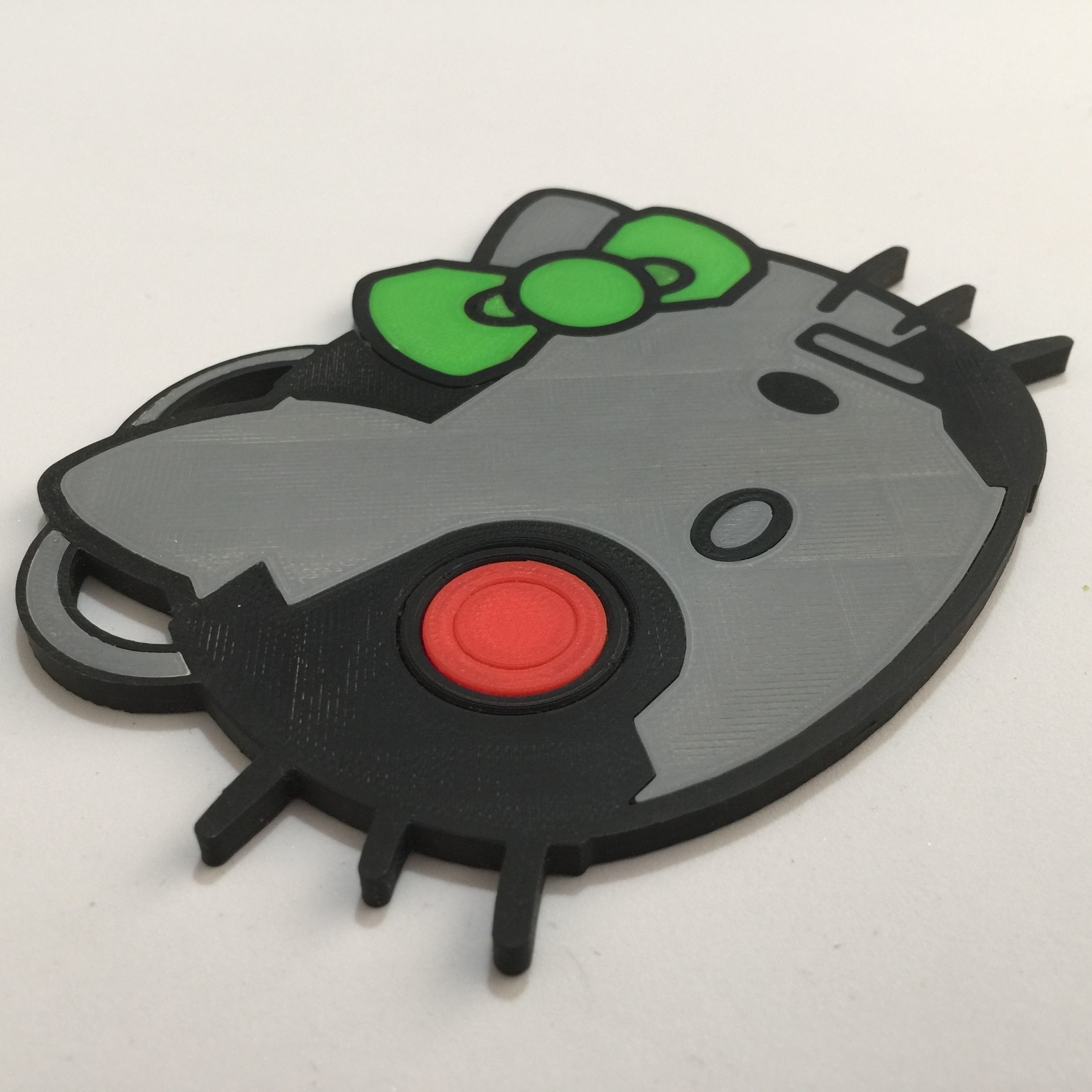 Hello Borgy Coaster 3D model 3D printable | CGTrader