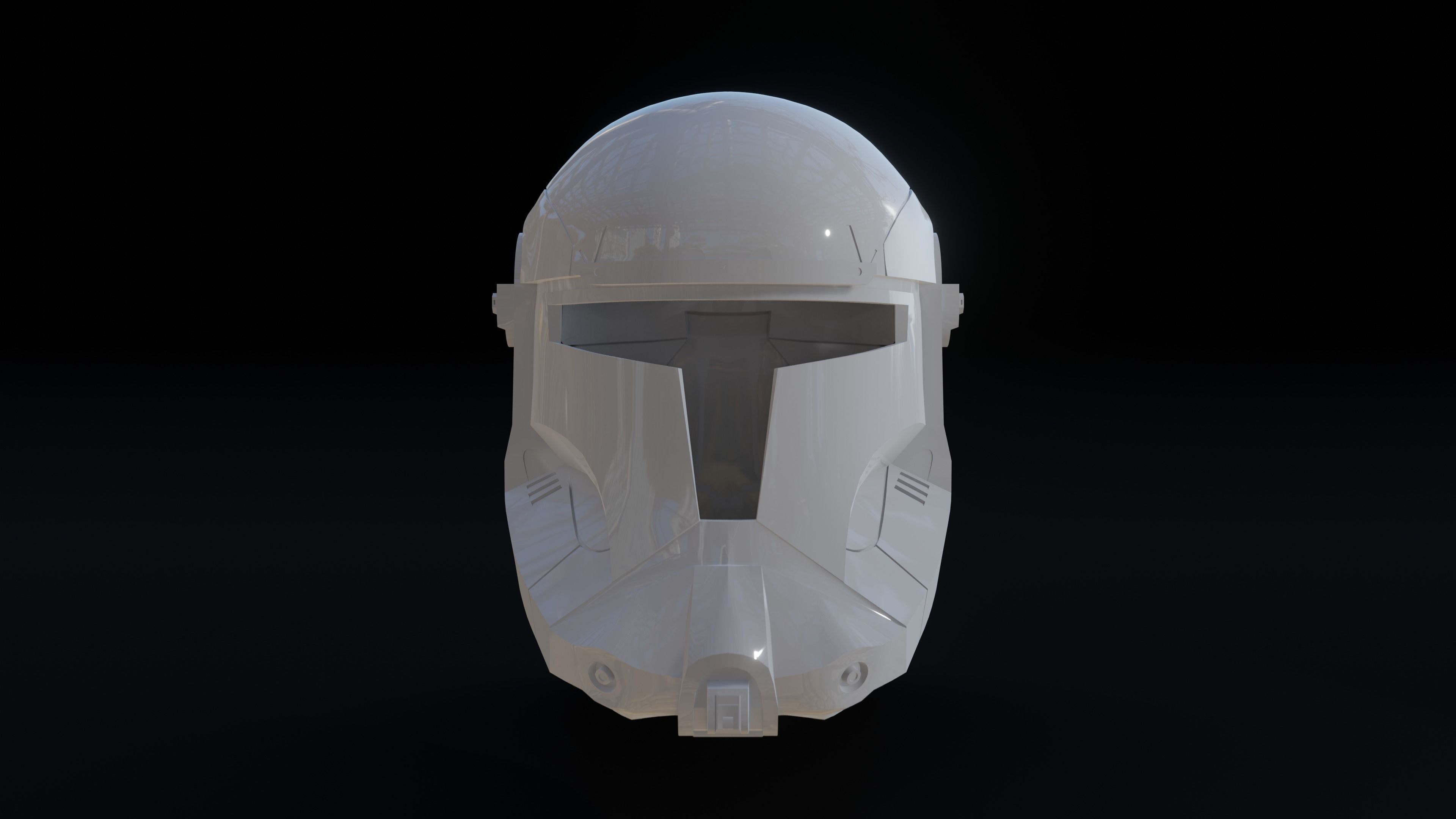Star Wars Battlefront 2 Clone Commando Helmet 3D Model 3D model 3D ...
