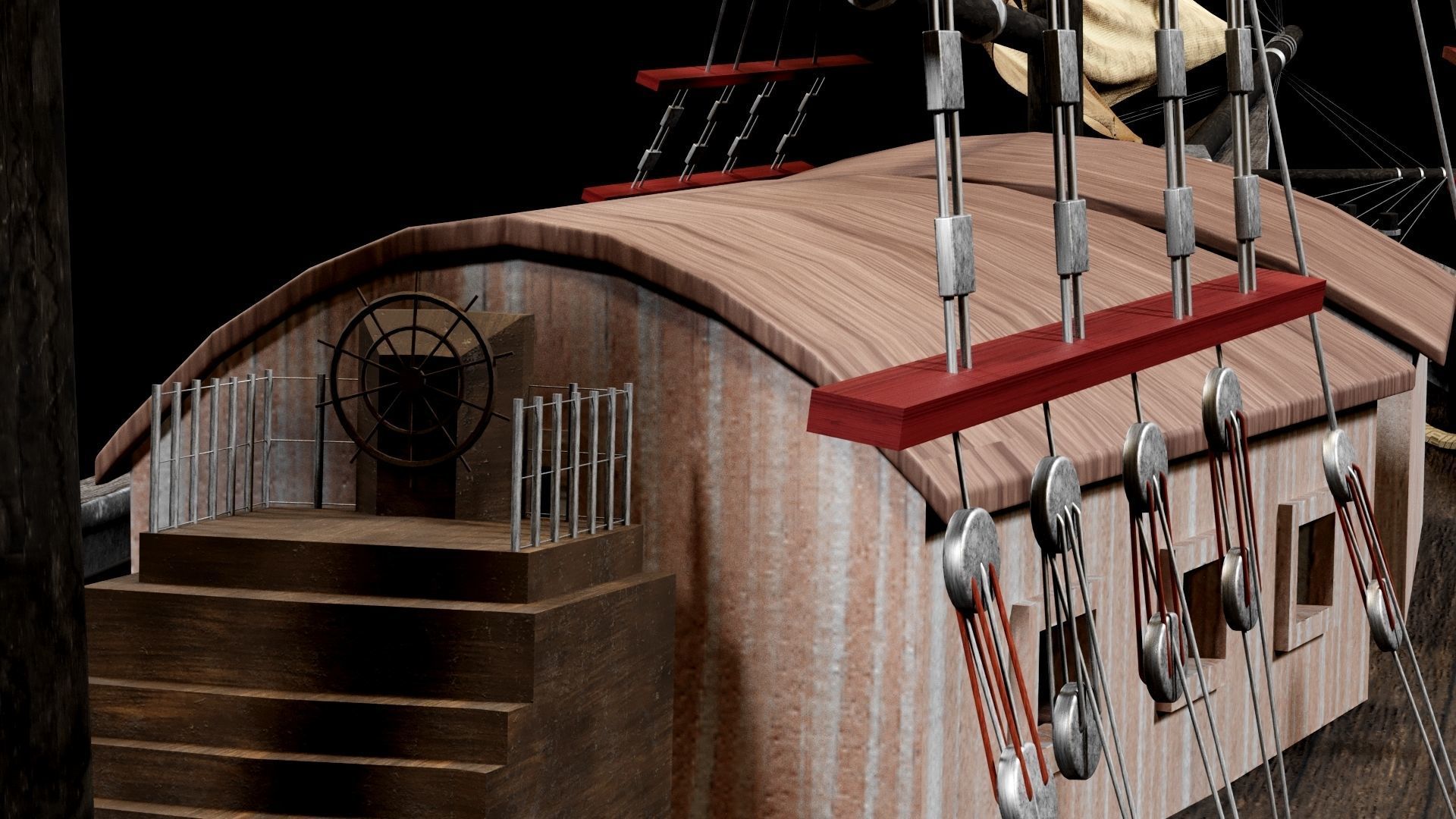 Spray ship 1892 3D model | CGTrader