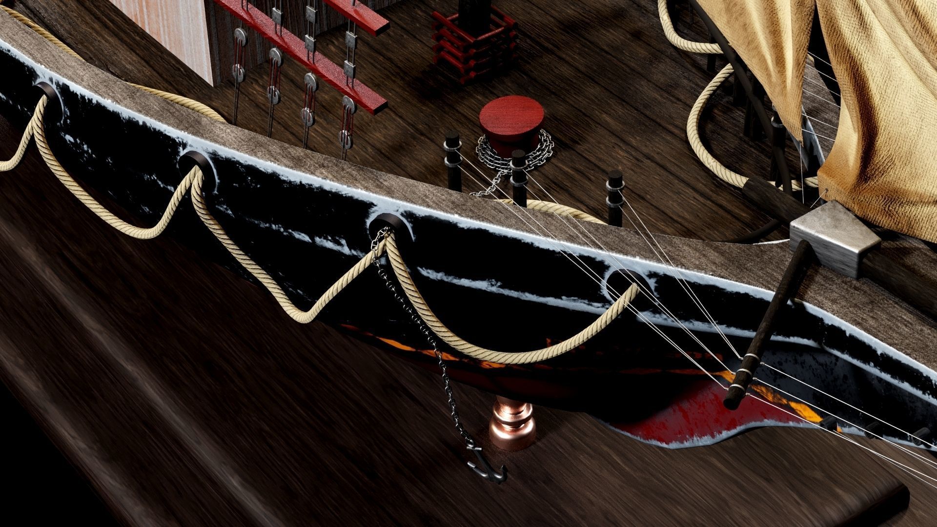 Spray ship 1892 3D model | CGTrader