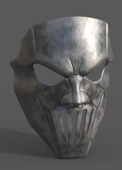 Slipknot Mick Thomson Mask 3D model 3D printable | CGTrader