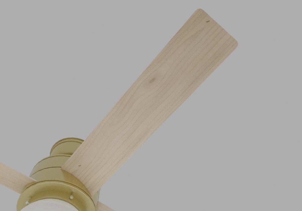 3D model Low poly Ceiling fan VR / AR / low-poly | CGTrader