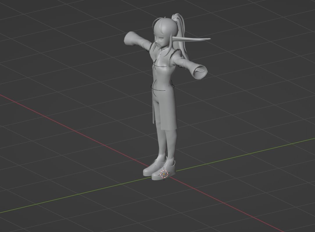 anime elf free VR / AR / low-poly 3D model | CGTrader