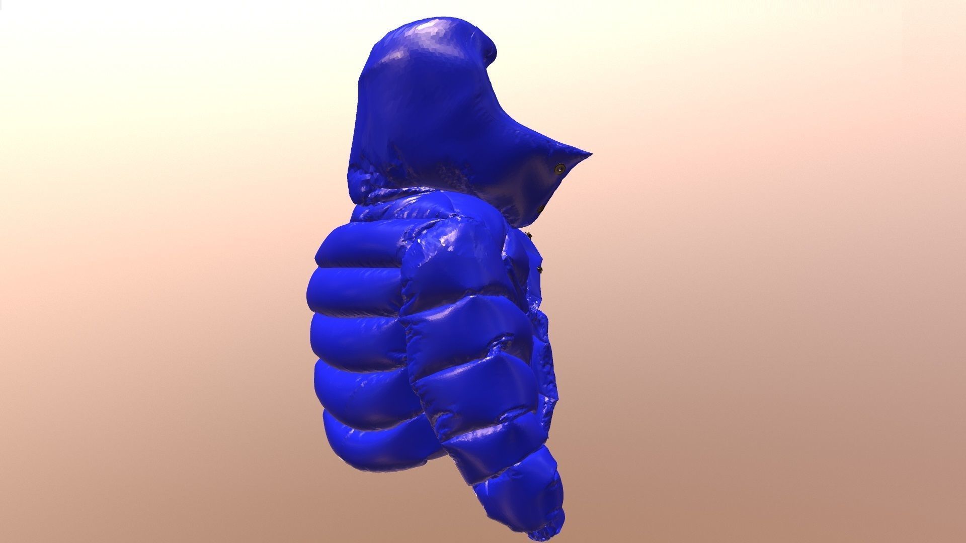 3D model PUFFER JACKET YZY x GAP TYPE PBR VR / AR / low-poly | CGTrader