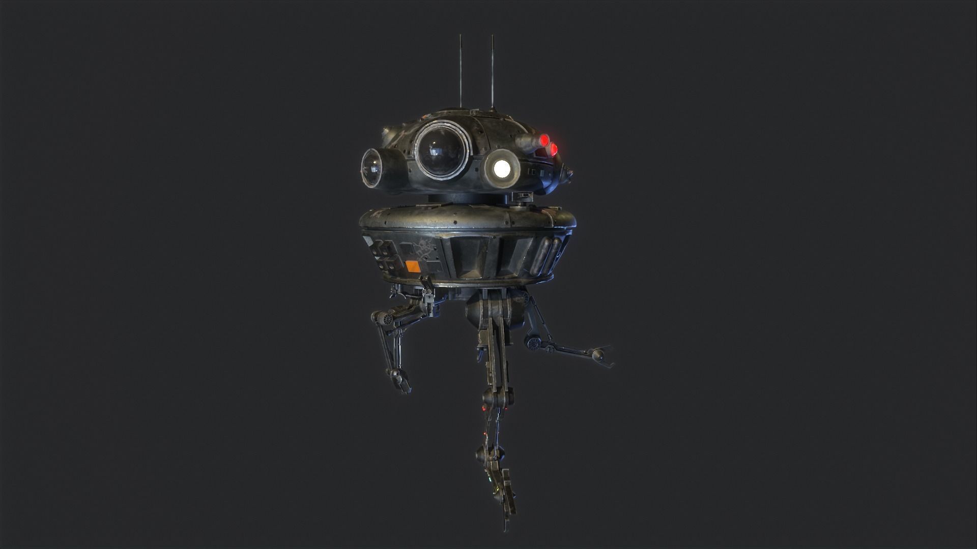 3D model Arakyd Viper Probe Droid VR / AR / low-poly | CGTrader