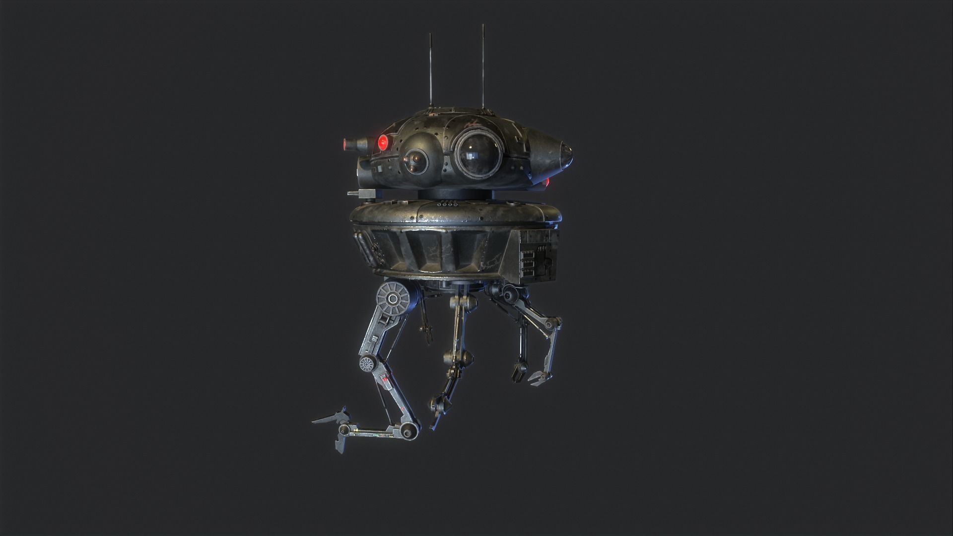 3D model Arakyd Viper Probe Droid VR / AR / low-poly | CGTrader