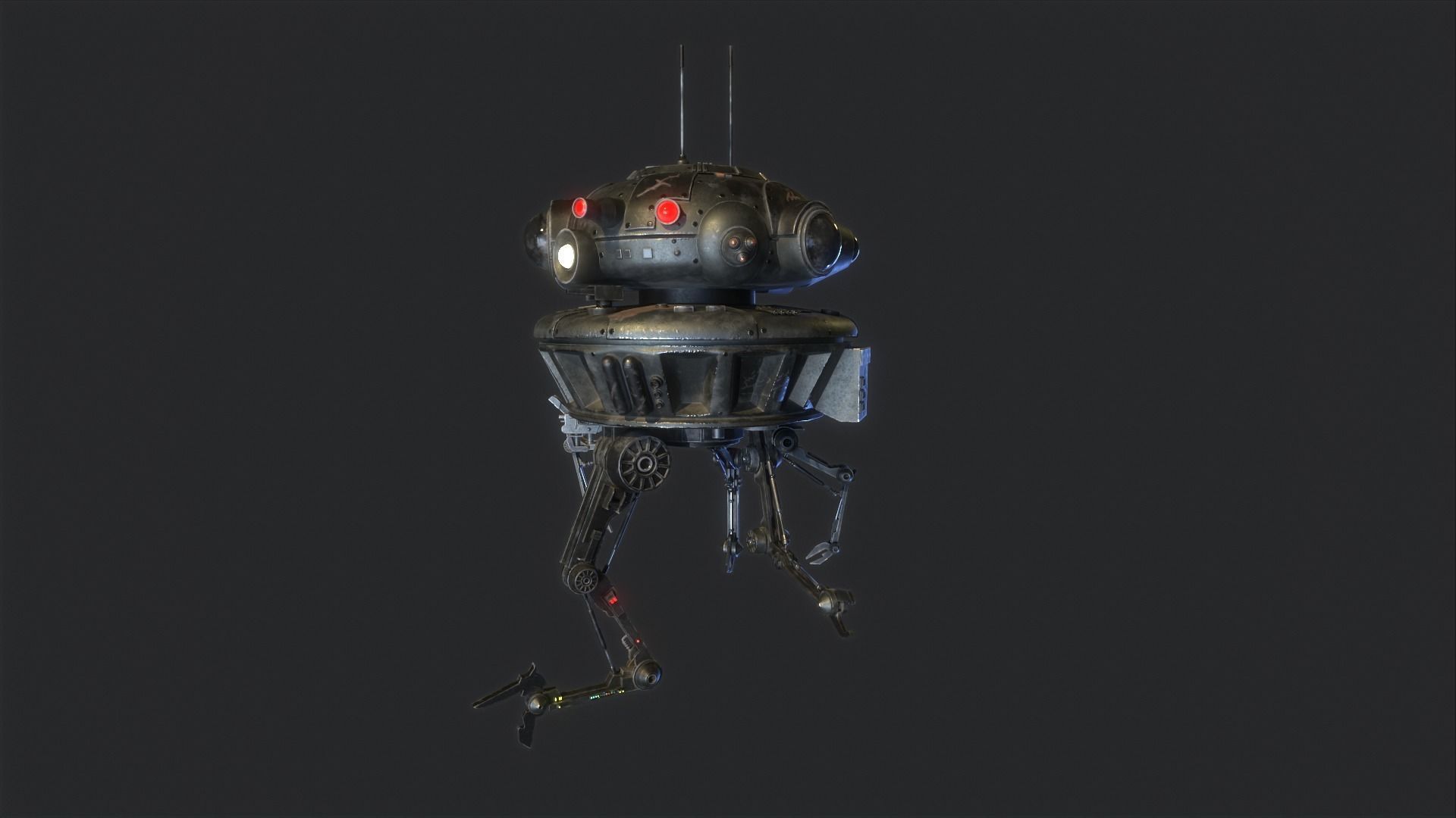 3D model Arakyd Viper Probe Droid VR / AR / low-poly | CGTrader
