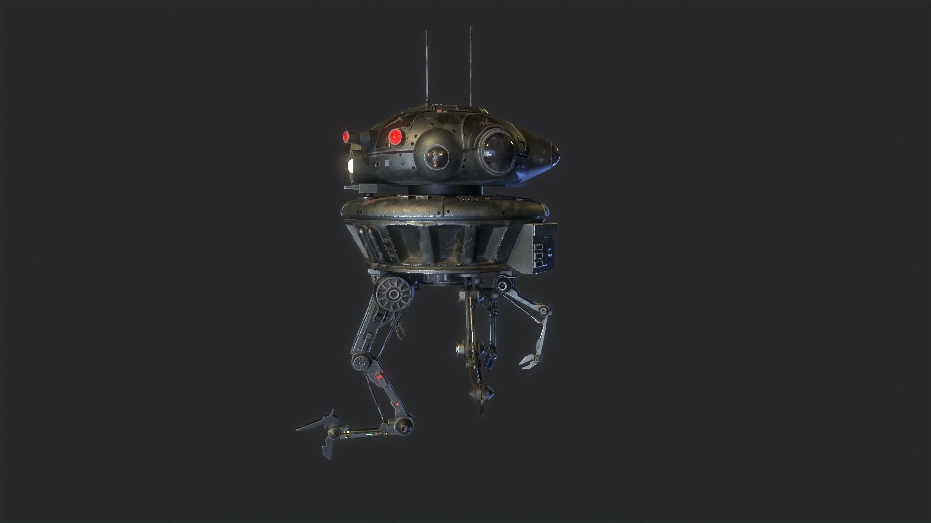 3D model Arakyd Viper Probe Droid VR / AR / low-poly | CGTrader
