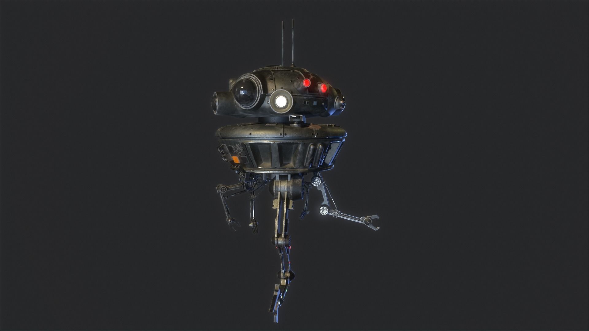 3D model Arakyd Viper Probe Droid VR / AR / low-poly | CGTrader