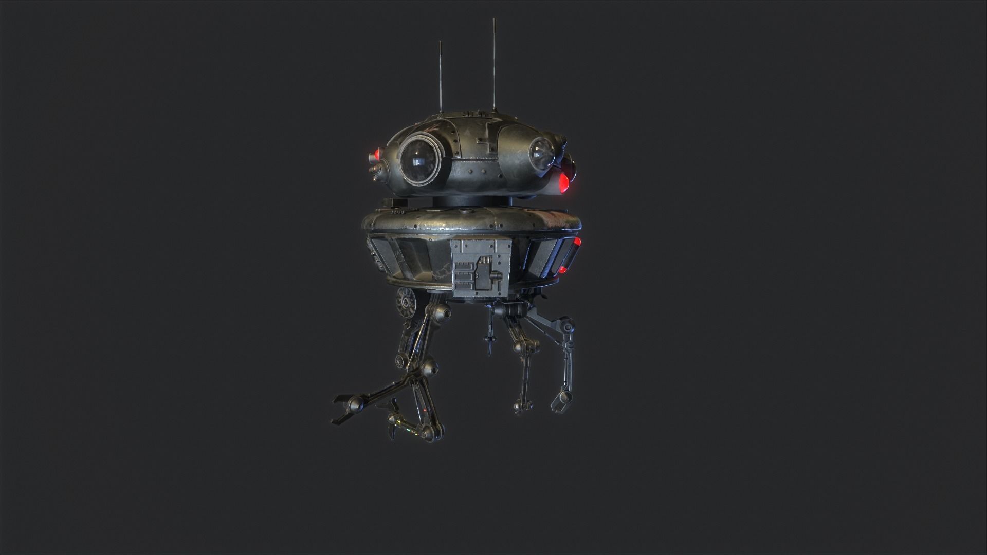 3D model Arakyd Viper Probe Droid VR / AR / low-poly | CGTrader