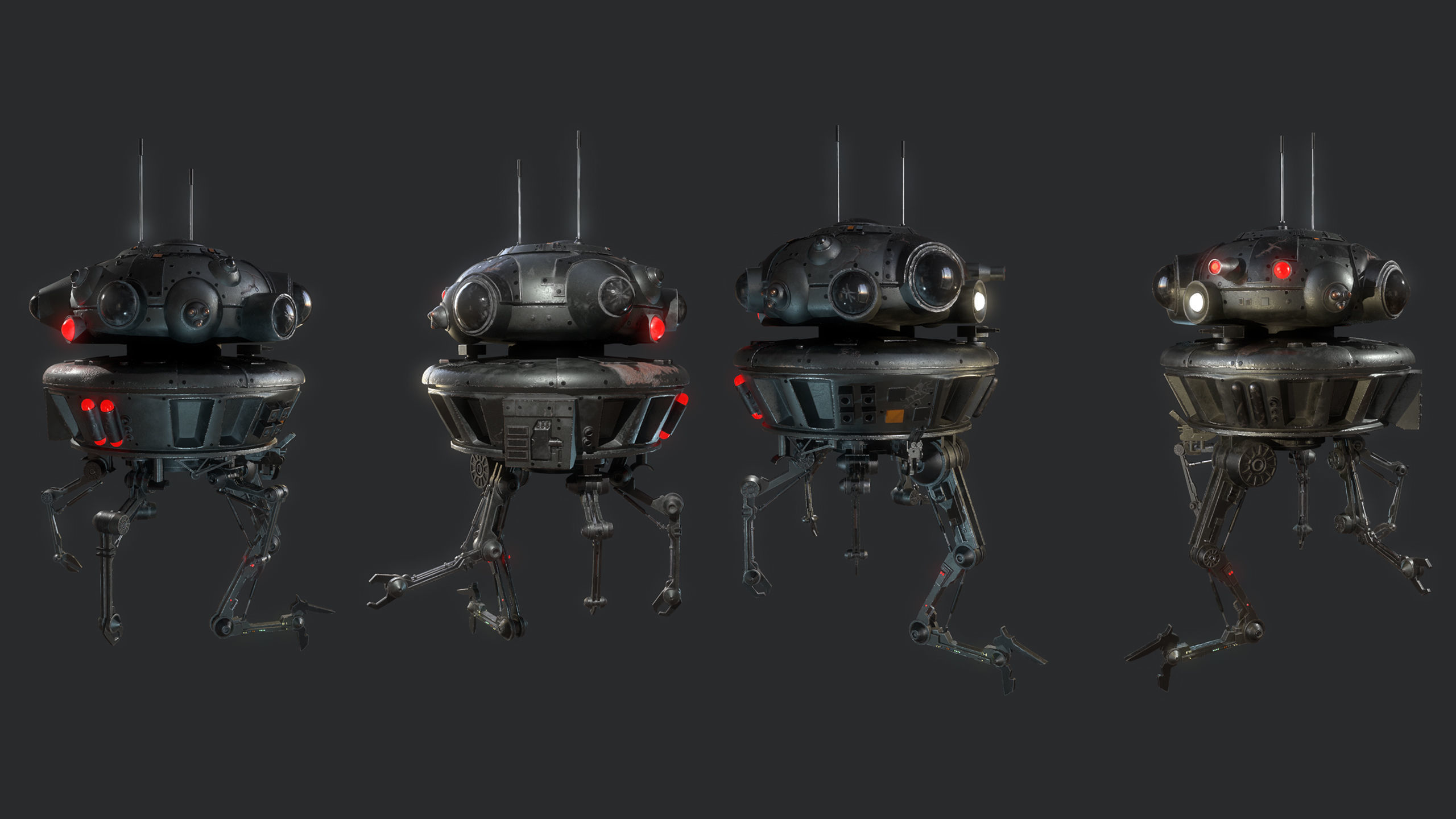 3D model Arakyd Viper Probe Droid VR / AR / low-poly | CGTrader