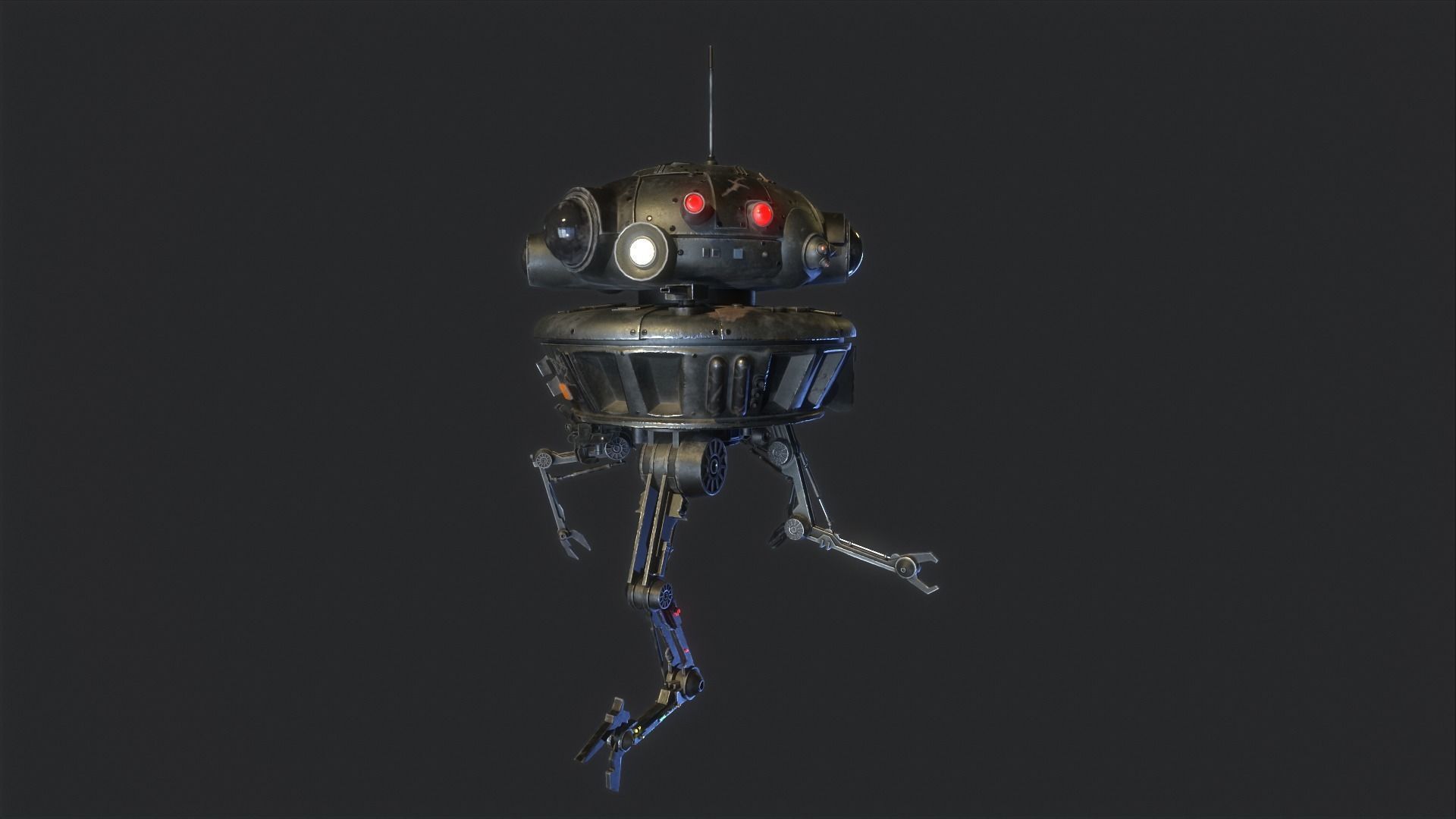 3D model Arakyd Viper Probe Droid VR / AR / low-poly | CGTrader