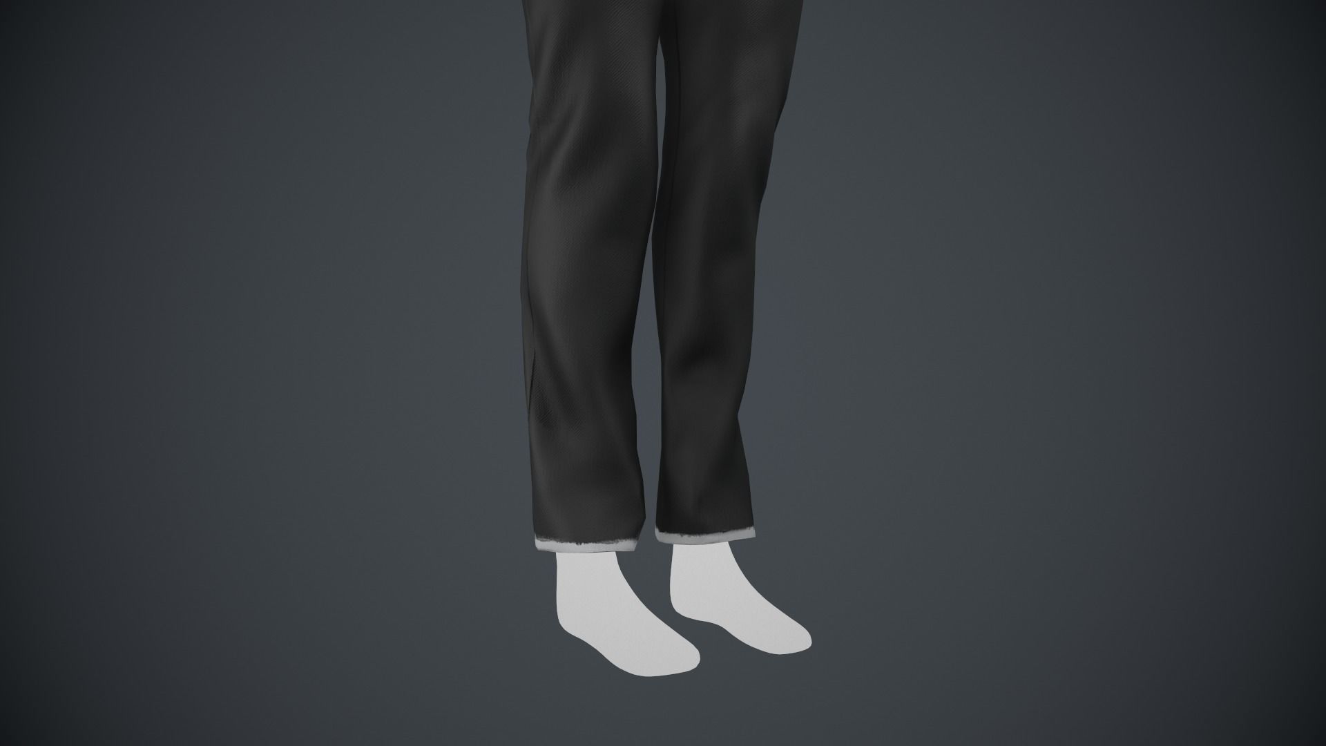 3D model Female Black Jeans Pants Style 1 VR / AR / low-poly | CGTrader
