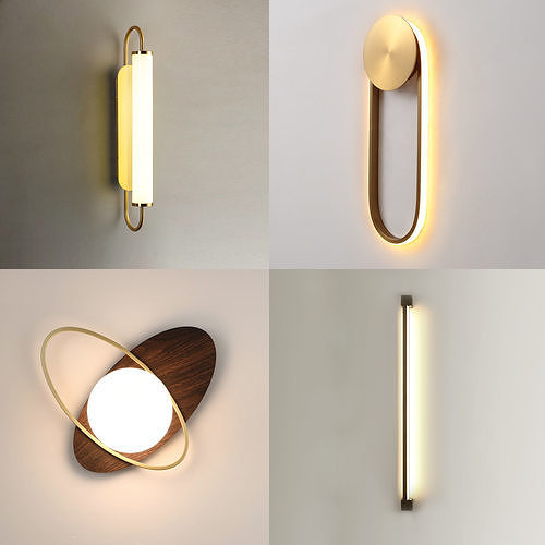wall lamp 3D model | CGTrader