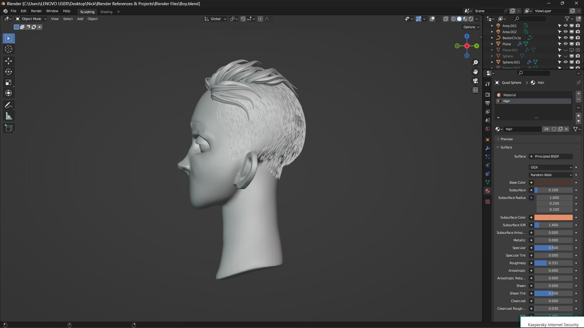 Stylized Character Head free VR / AR / low-poly 3D model | CGTrader