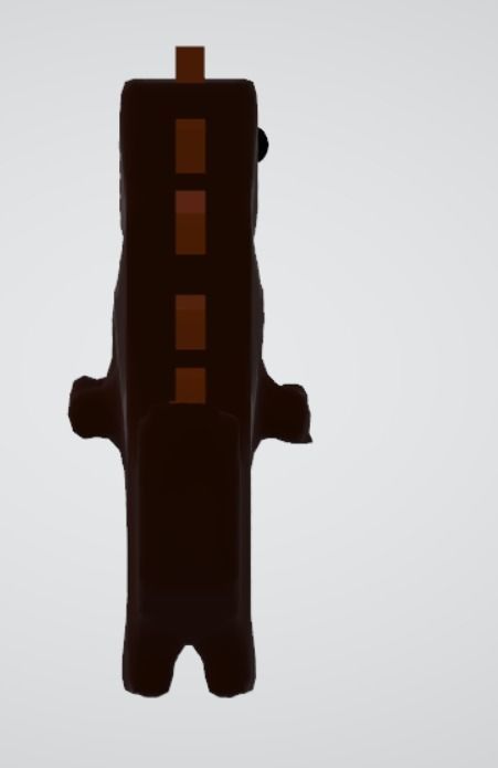 3D model Low poly Orange T-rex plushie VR / AR / low-poly | CGTrader