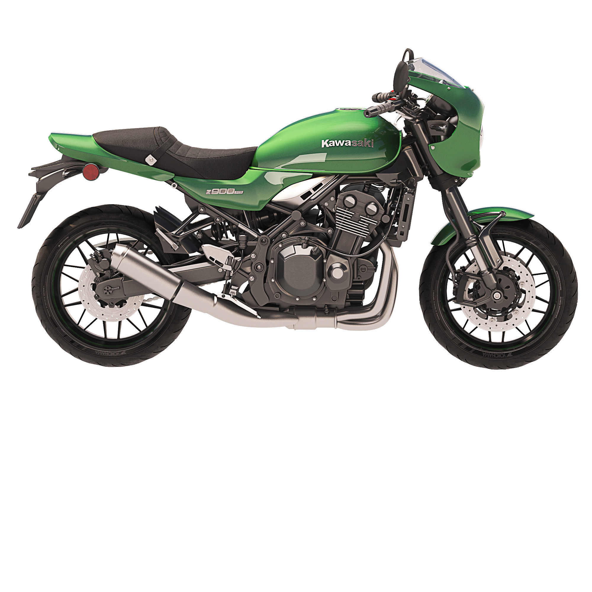 Kawasaki Z900RS Cafe 2020 3D model | CGTrader