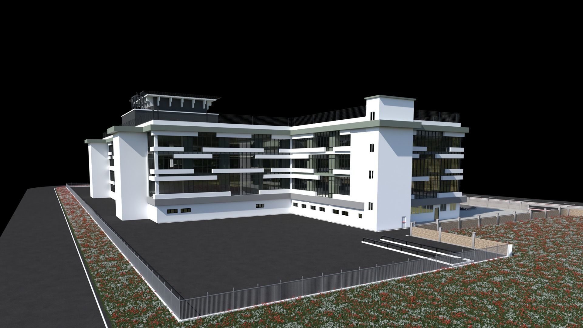 building complex 3D model | CGTrader