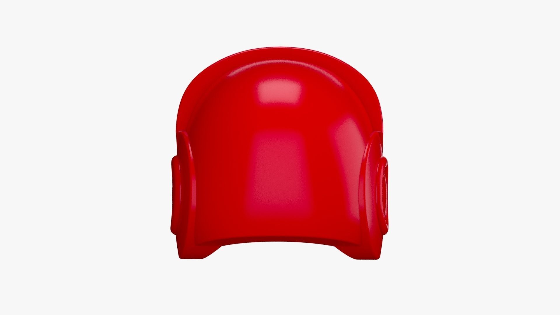Lego helmet 3D model | CGTrader