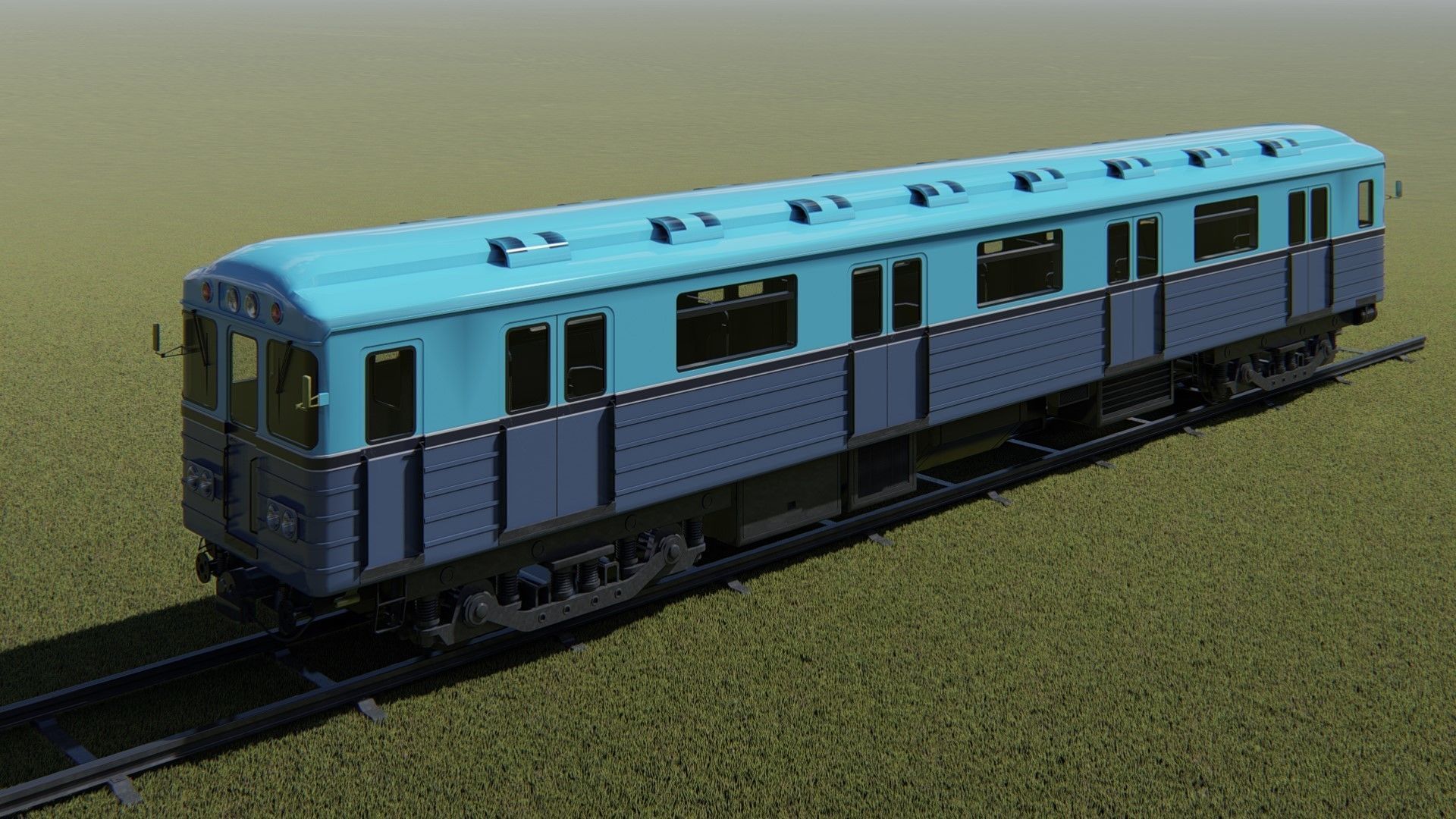 3D model Subway Carriage VR / AR / low-poly | CGTrader