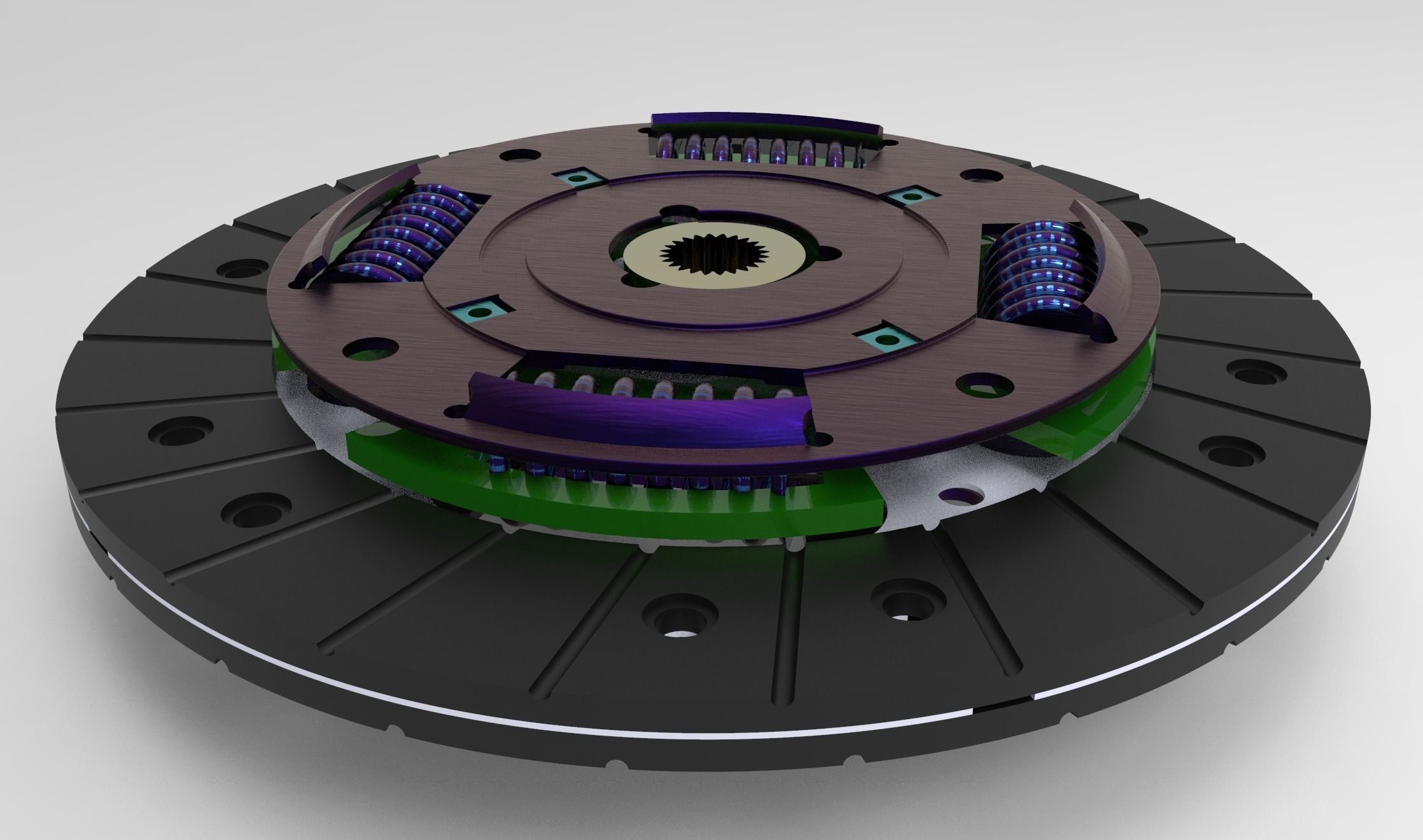 3D model Clutch Assembly VR / AR / low-poly | CGTrader