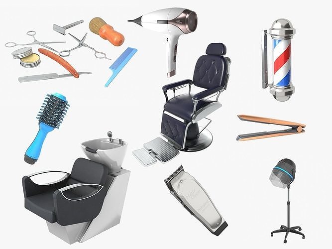 Barber Tools Png