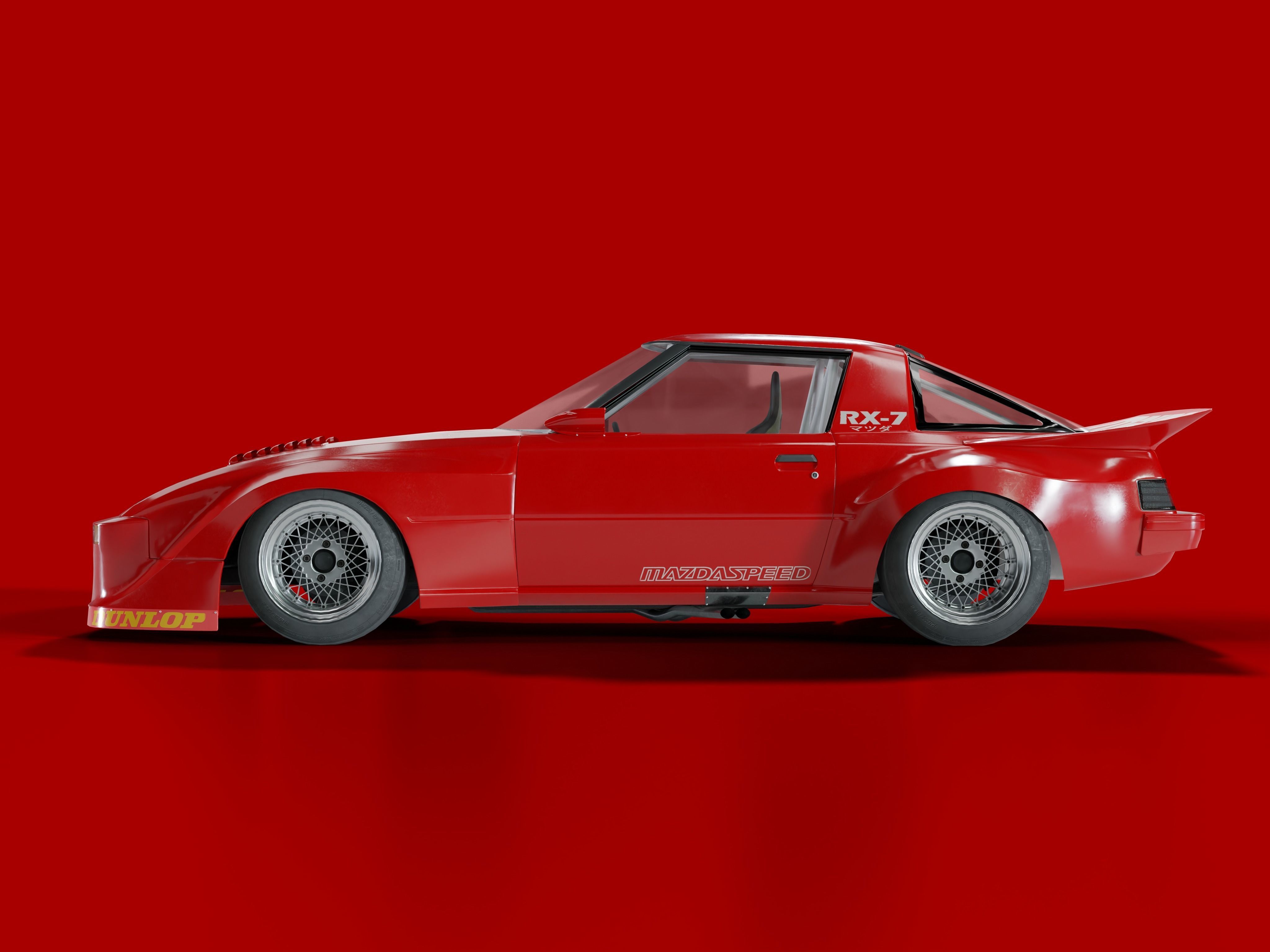 Mazda RX-7 SA22C IMSA 3D model 3D model | CGTrader