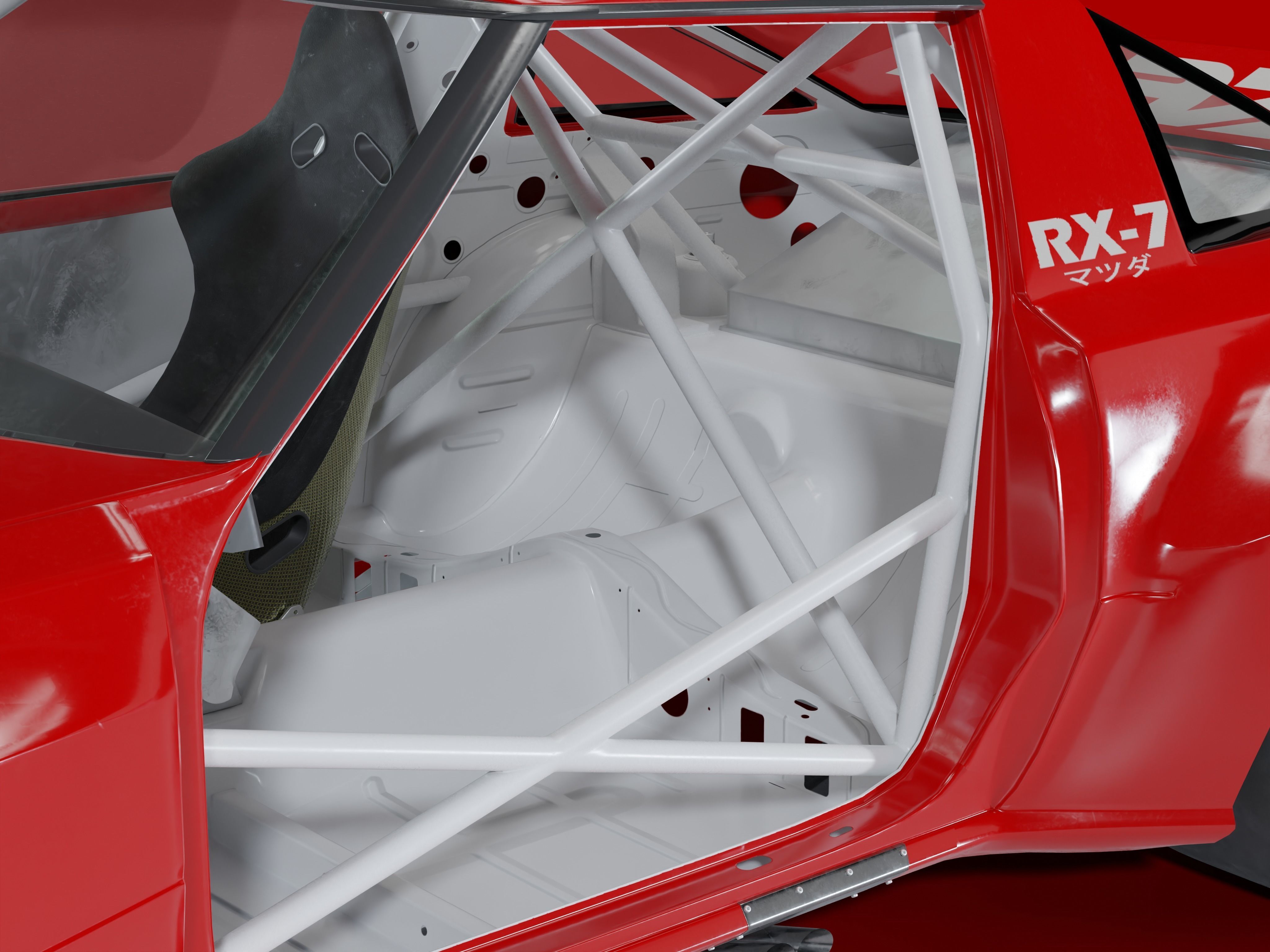 Mazda RX-7 SA22C IMSA 3D model 3D model | CGTrader