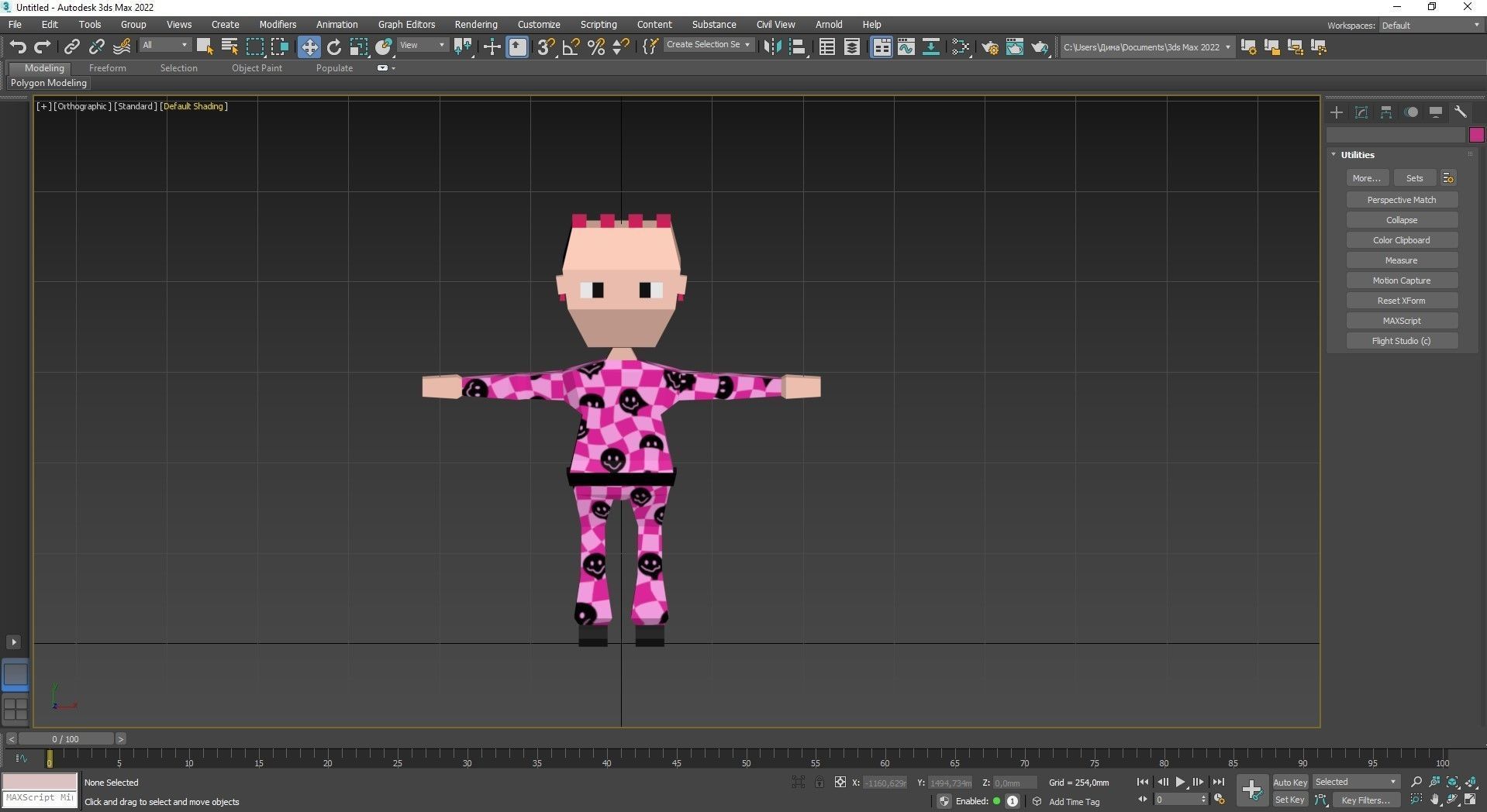 3D model Low poly characters 01 pack 3d model VR / AR / low-poly | CGTrader