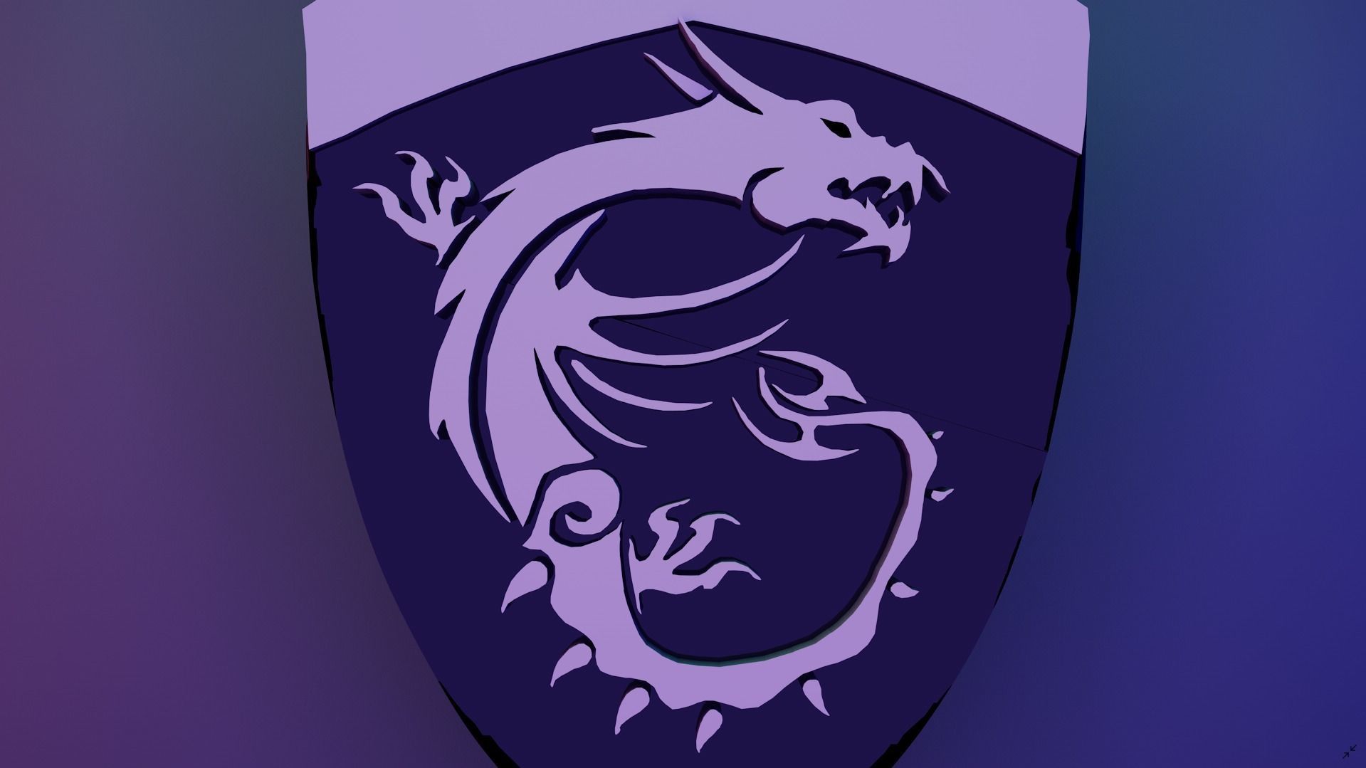 MSI Logo free VR / AR / low-poly 3D model | CGTrader