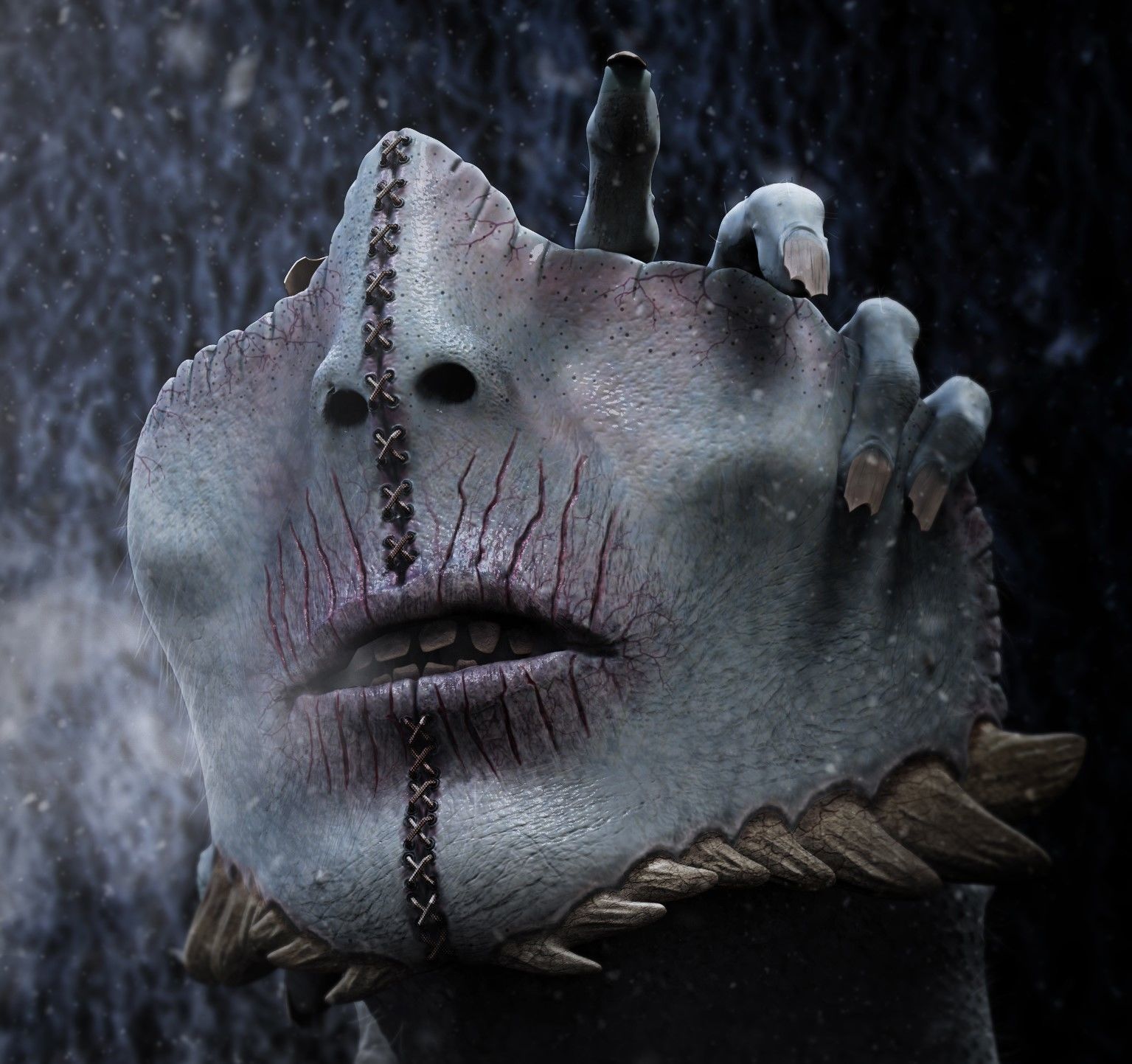 Brain stormer monster 3D model | CGTrader